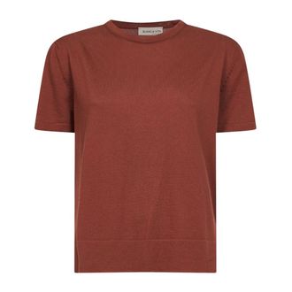 Blanca Vita Femme, Tops, Brun, Taille: 38 FR Blanca Vita Sweaters Brown