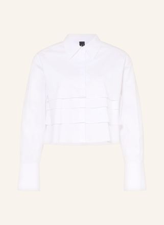 Marc Cain Hemdbluse Mit Volants weiss