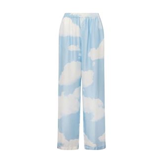 Moschino Damen, Hosen, Blau, LGr&ouml;&szlig;e