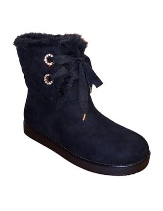 Guess AMBRY, Chaussures, Bottes, Bottines Mode Casual Fashion, Noir, 35 EU