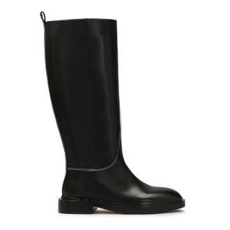 Kazar Slip-on Stiefel mit flacher Sohle - - Shoes - Damen - Schwarzk - 35 EU