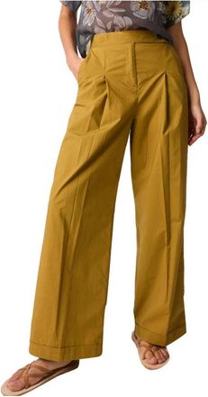 Alessia Santi Femme, Pantalons, Jaune, Taille: 38 FR Pantalon Palazzo