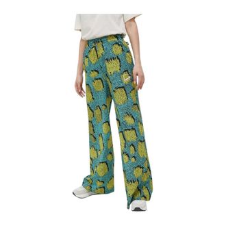 Puma Puma - Pantalons Larges Uptown - Femme - Sport - Vert - Taille: 40 FR