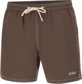 MC2 Saint Barth Homme, Maillots de bain, Brun, Taille: XL Patmos Swim Shorts