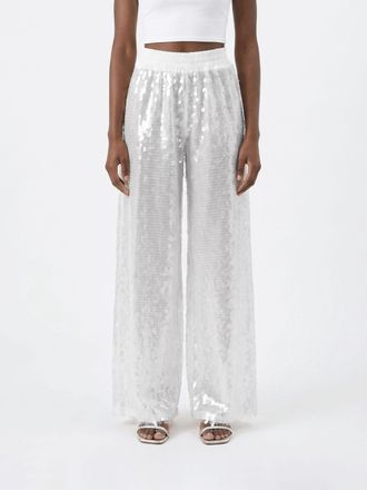 Norma Kamali Pantalon Femme couleur Blanc