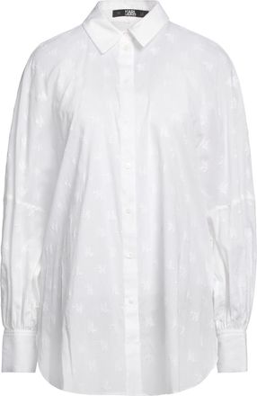 Karl Lagerfeld KL MONOGRAM COTTON SHIRT