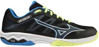 Mizuno Wave Exceed Light AC Chaussures de Tennis Homme Noir/NeoLime/Supersonic 45 EU