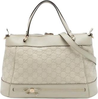 Gucci Pre-owned Mayfair - Femme - Pre-owned - Beige - Taille: ONE Size