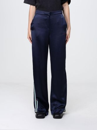 Off-white Pantalon Femme couleur Bleu