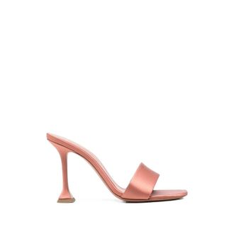 Amina Muaddi Damen, Schuhe, Rosa, 38 1/2 EUGr&ouml;&szlig;e