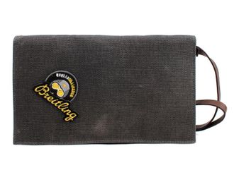Breitling Grey Patch Detail Canvas Pouch