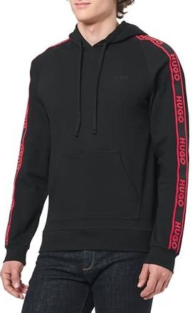 HUGO BOSS Hugo Liam Hoodie 10271462 01 Sweat-Shirt Lounww, Noir, M Homme