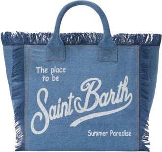 Saint Barth Femme, Sacs, Bleu, Taille: ONE Size Vanity Mini Bag