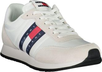Tommy Hilfiger Logo-Striped Sneaker - White