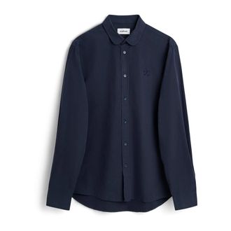 Soulland Ollie Poplin Shirt - - Blouses & Shirts - Damen - Blau - XS/S