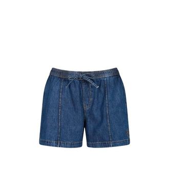 Guess Short &agrave; taille &eacute;lastiqu&eacute;e en coton m&eacute;lang&eacute;