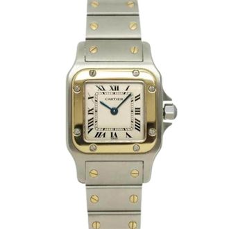 Cartier Montre vintage Pre-owned - Femme - Pre-owned - Beige - Taille: ONE Size