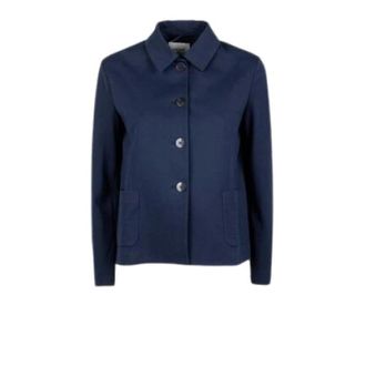 Circolo 1901 Patch-Pocket Jacke - - Jackets - Damen - Blau - 3XL