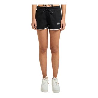 Karl Lagerfeld Femme, Shorts, Noir, Taille: 42 FR Short Shorts