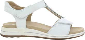 Ara Femme, Chaussures, Blanc, Taille: 37 EU 34804 Z6 Flat Sandales