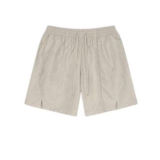 Generic JJDFW Short d&eacute;t&eacute; tendance pour homme 160 g/m&sup2; Unisexe High Street Imperm&eacute;able S&eacute;chage rapide Sport Plage Shorts Streetwear, Gris abricot, XL