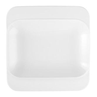 SELTMANN WEIDEN 001.717283 Gourmetteller tief eckig 24 x 24 cm No Limits, wei&szlig;