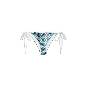 Casablanca Femme, Maillots de bain, Bleu, Taille: 42 FR Monogram Bikini Bottom