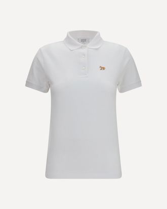 Maison Kitsun&eacute; Baby Fox cotton piqu&eacute; Polo Female XS