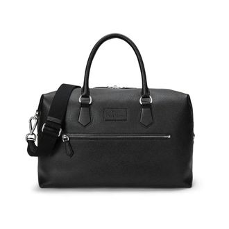 Polo Ralph Lauren Sac de voyage en cuir grain&eacute; - Homme - Sacs - Noir - Taille: ONE Size