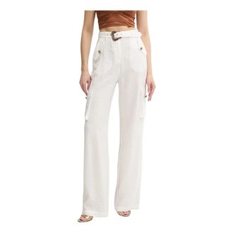 Versace Jeans Couture Cargo-Hose mit G&uuml;rtel - - Trousers - Damen - Wei&szlig; - XS