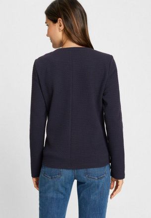 Olsen Sweatjacke mit Rei&szlig;verschluss