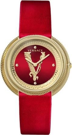 Versace Thea 38mm Uhr - - Accessories - Damen - Gelb - ONE SIZE