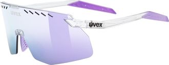 Uvex pace stage s - Sportbrille f&uuml;r Damen und Herren - 100% UVA-, B, C Schutz - beschlagfrei - black matt/mir.silver - one size