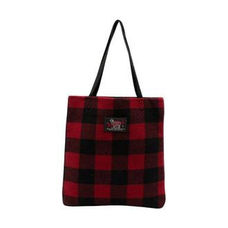 Woolrich WM Woll Gro&szlig;e Tote - - Bags - unisex - Rot - ONE SIZE