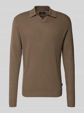 Jack & Jones Regular Fit Poloshirt in Strick-Optik Modell Riley
