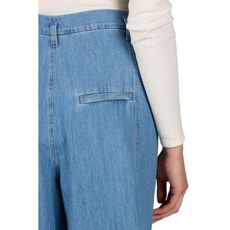 Tela Pantalon &agrave; jambe large en coton