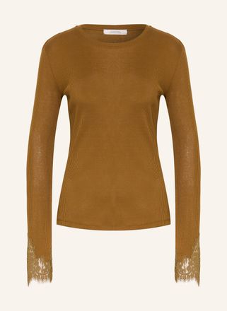 Dorothee Schumacher Dorothee Schumacher Longsleeve Mit Spitze braun