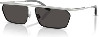 Dolce & Gabbana Homme, Accessoires, Gris, Taille: 60 MM Lunettes de soleil Dg2327
