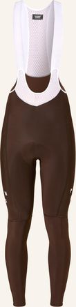 Pas Normal Studios Pas Normal Studios Radhose Mechanism Thermal Long Bibs Mit Tr&auml;gern Und Gepolstertem Einsatz braun