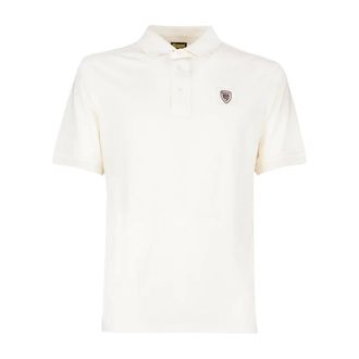 Blauer Homme, Tops, Blanc, Taille: XL Polo Devitt