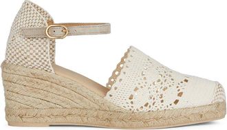 Geox Mädchen Gelsa Low B Wedge Sandal, Lt Taupe, 40 EU