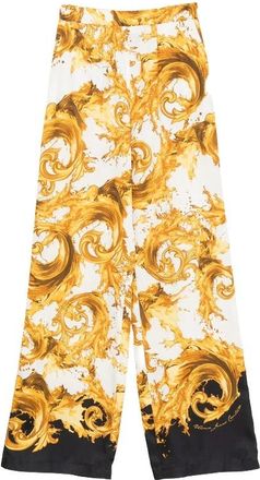 Versace Jeans Couture Femme, Pantalons, Multicolore, Taille: 34 FR Wide Pantalons