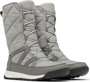 Sorel Femme Whitney 2 Plus Tall Lace Wp, Chrome Grey Quarry, 41.5 EU