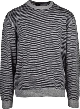 A|X Armani Exchange Pull &agrave; col rond - Homme - Pulls - Noir - Taille: XL