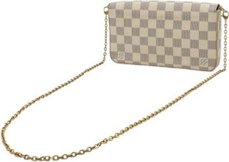 Louis Vuitton Sac bandouli&egrave;re en toile Pre-owned - Femme - Pre-owned - Beige - Taille: ONE Size