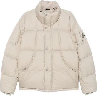 Moose Knuckles Everest Quilted Logo-patch Puffer Jacket