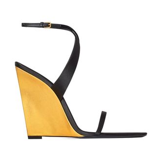 Saint Laurent Stylische Sommer Sandalen - - Shoes - Damen - Schwarzk - 35 1/2 EU