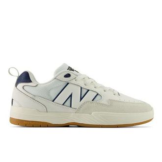 New Balance Unisex NB Numeric Tiago Lemos 808L in Wei&szlig;/Blau, Wildleder/Mesh, Gr&ouml;&szlig;e 40.5