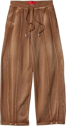 ECKHAUS LATTA Jogginghose aus Baumwolle - Braun