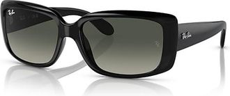 Ray-Ban Rb4389 Sonnenbrillen Schwarz Fassung Grau Glas 55-17